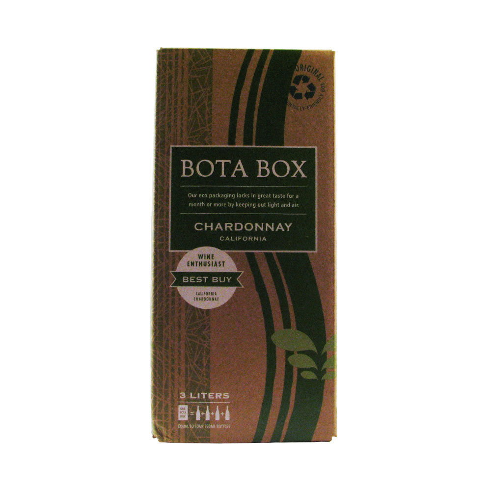 Bota Box Wine Chardonnay Box Wine 3L | Elma Wine & Liquor Bota Box Wine Chardonnay Box Wine 3L | Elma Wine & Liquor