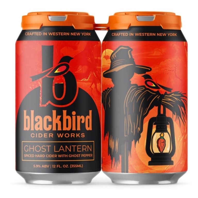 Blackbird Estate Ghost Lantern Hard Cider 4 Pack - Elma Wine & Liquor